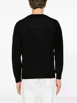 Lacoste V-neck Wool Blend Sweater