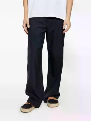 Marni Virgin-wool Straight-leg Trousers