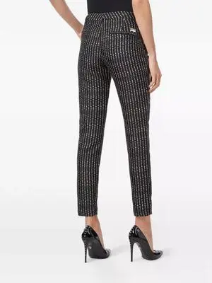 Philipp Plein Pinstriped Tailored Trousers