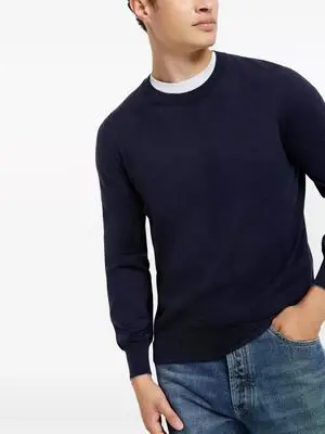 Brunello Cucinelli Crew Neck Cotton Jumper