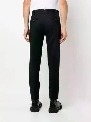 Incotex Mid-rise Straight-leg Trousers - Blue