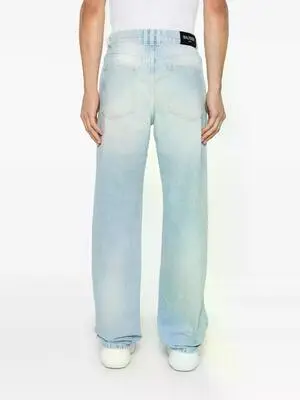 Balmain Straight-leg Jeans - Blue