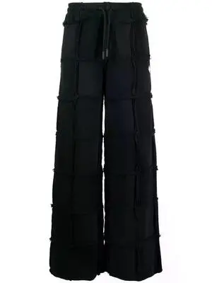 COUNTY OF MILAN Inside-out Frayed Drawstring Trousers