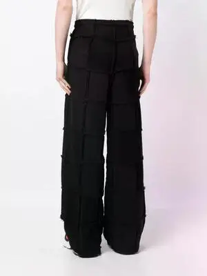 COUNTY OF MILAN Inside-out Frayed Drawstring Trousers