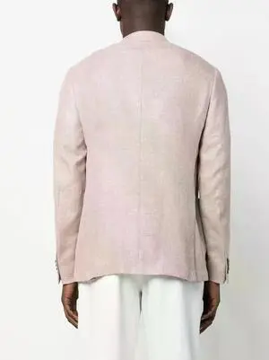 Zegna Tailored Single-breasted Blazer - Neutrals