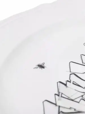 Off-White X Ginori 1735 Logo-print Oval Tray