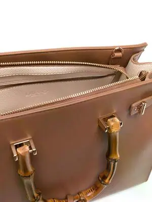 Liu Jo Bamboo-finish Handles Tote Bag