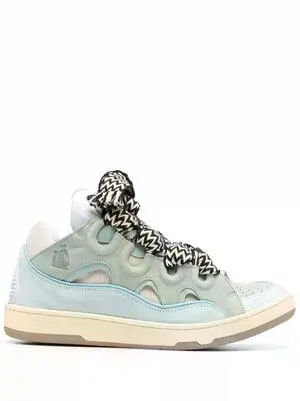 LANVIN Curb Low-top Sneakers - Blue