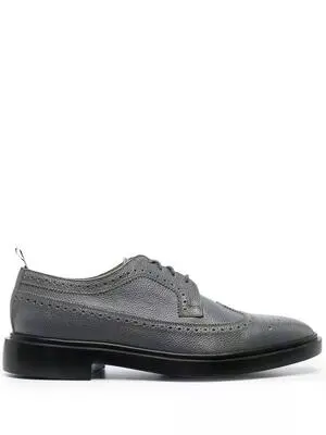 Thom Browne Almond-toe Leather Brogues