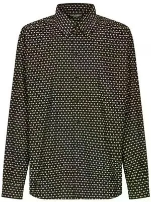 Dolce & Gabbana Dg Logo-print Cotton Shirt