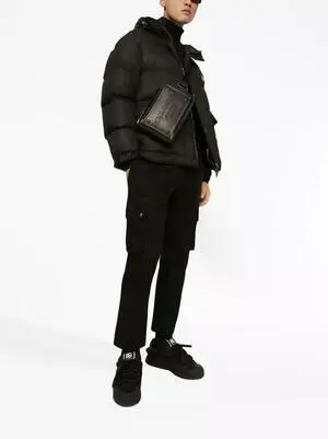 Dolce & Gabbana Logo-plaque Padded Hooded Jacket