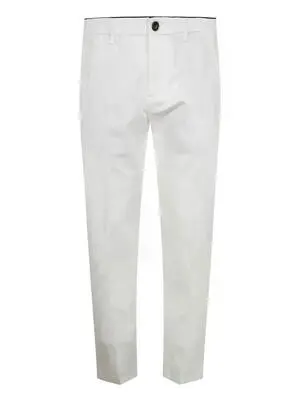 DEPARTMENT 5 Pressed-crease Trousers - White