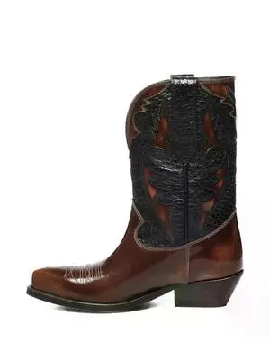 GOLDEN GOOSE Wish Star Cowboy Boots