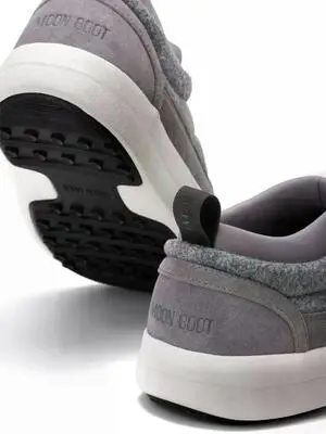 Moon Boot Park Logo-print Sneakers - Grey