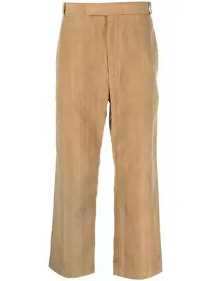 Thom Browne Corduroy Cropped Trousers - Brown