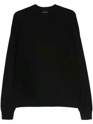 Emporio Armani Ribbed Cotton Jumper