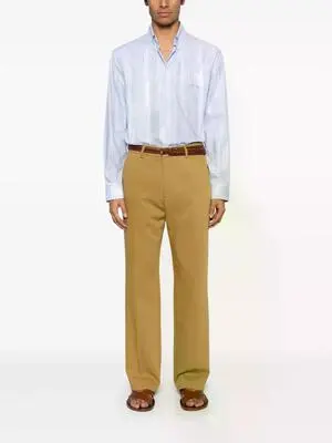 Versace Maxi Chain Striped Shirt