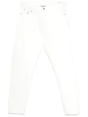 Brunello Cucinelli Straight-leg Jeans - White