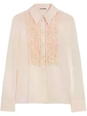 JIL SANDER Ruffle Shirt