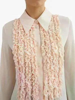 JIL SANDER Ruffle Shirt