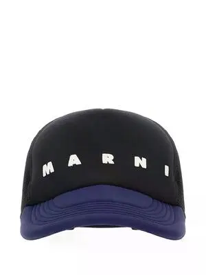 Marni Printed Cap - Black
