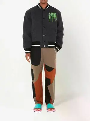 JW Anderson Logo-embroidered Bomber Jacket