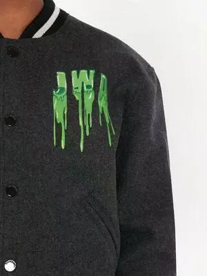 JW Anderson Logo-embroidered Bomber Jacket