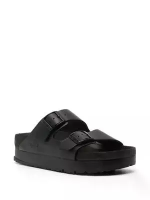 BIRKENSTOCK Arizona Papillio Leather Platform Sandals