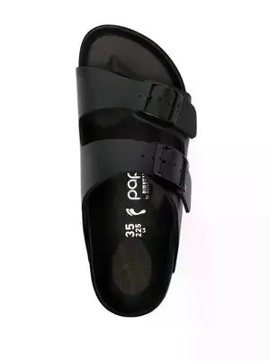 BIRKENSTOCK Arizona Papillio Leather Platform Sandals