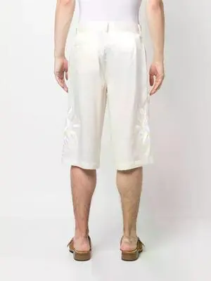 BLUEMARBLE Embroidered Satin Shorts