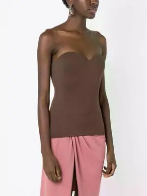 AMIR SLAMA Strapless Tube Top