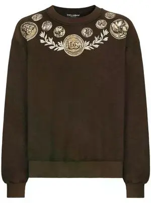Dolce & Gabbana Graphic-print Cotton Sweatshirt