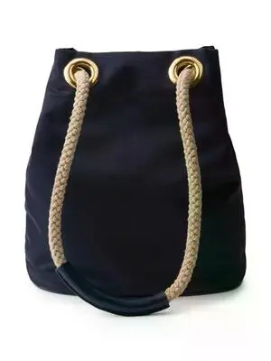 Prada Small Mariner Bucket Bag - Blue