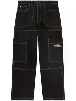 Off-White Irregular Cargo Jeans