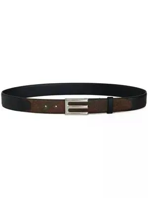 Etro Paisley-print Leather Belt - Brown