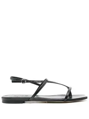 AeydĒ Ella Flat Sandals - Black