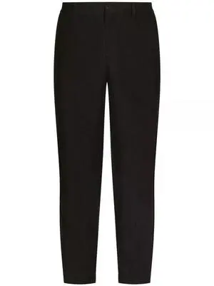 Dolce & Gabbana Straight-leg Linen Tailored Trousers