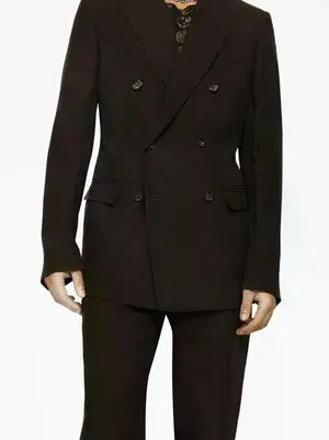 Dolce & Gabbana Straight-leg Linen Tailored Trousers