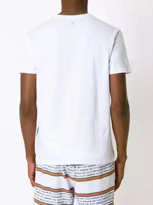 AMIR SLAMA Slogan-print Pocket T-shirt
