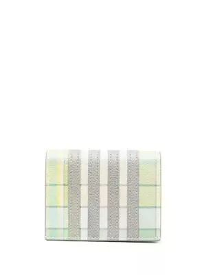 Thom Browne Check-print Bifold Wallet