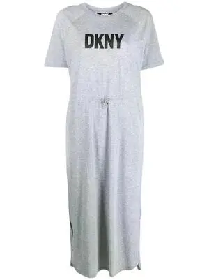 Dkny Logo-print T-shirt Dress