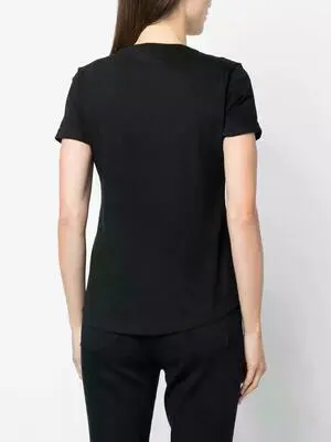Ralph Lauren Hailly Beaded Logo T-shirt - Black