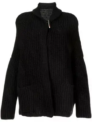 FORME D'EXPRESSION Chunky Knit Wool-cashmere Cardigan
