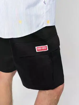 Kenzo Cotton Cargo Shorts