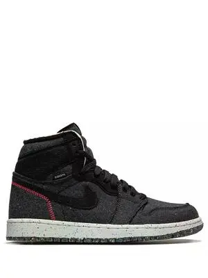 JORDAN Air 1 Retro High Og Zoom Space Hippie Sneakers - Black