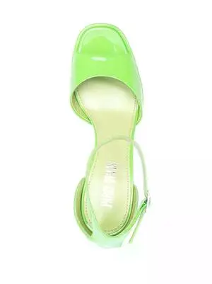Paris Texas Tatiana 105mm Platform Sandals - Green