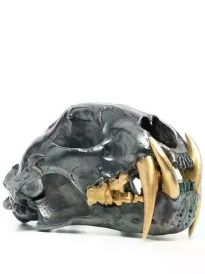 PARTS OF FOUR Leopard Skull Decorative Object