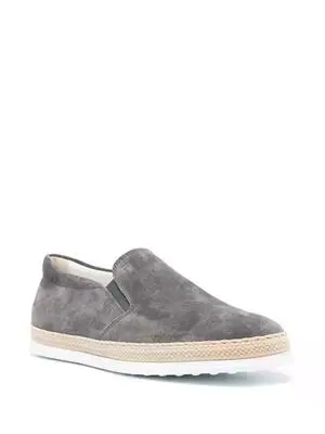 TOD'S Suede Slip-on Loafers