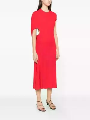 Jacquemus La Robe Salerno Midi Dress - Red