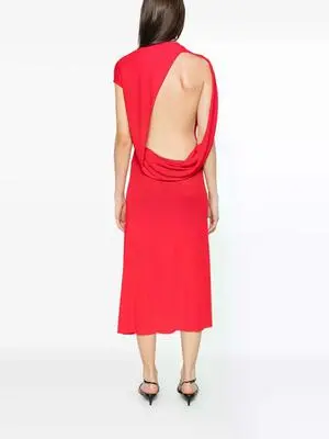 Jacquemus La Robe Salerno Midi Dress - Red